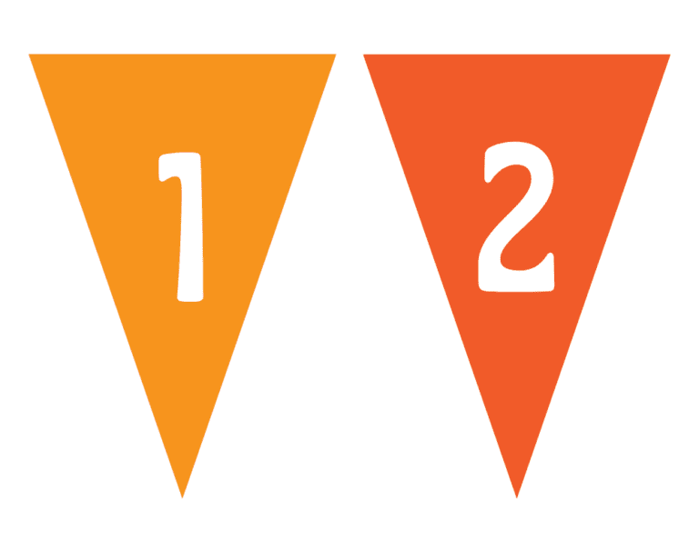 Colorful Happy Birthday Banner Free Printable - Our Happy Corner