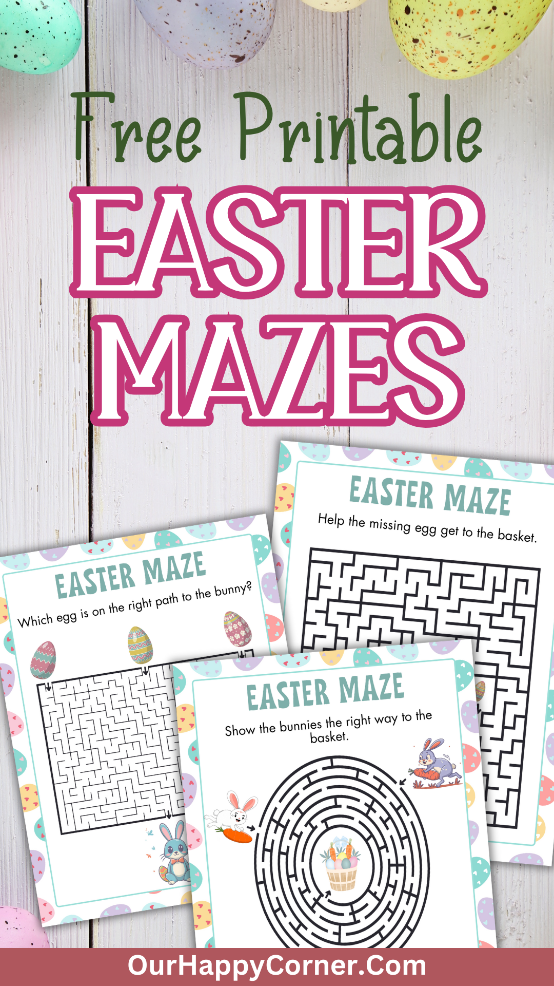 Fun Easter Word Search Puzzles for Kids and Adults - Our Happy Corner