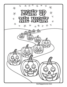 Free Fall Coloring Pages to Celebrate the Season - Our Happy Corner