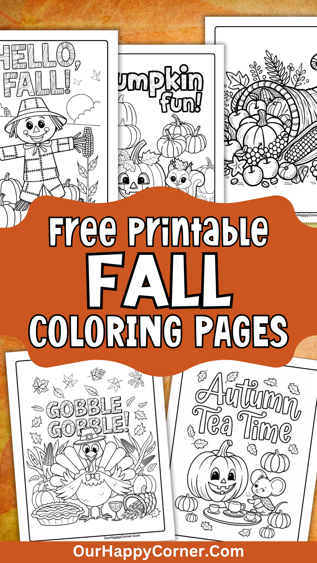 Free Printable Fall Word Search Puzzles - Our Happy Corner