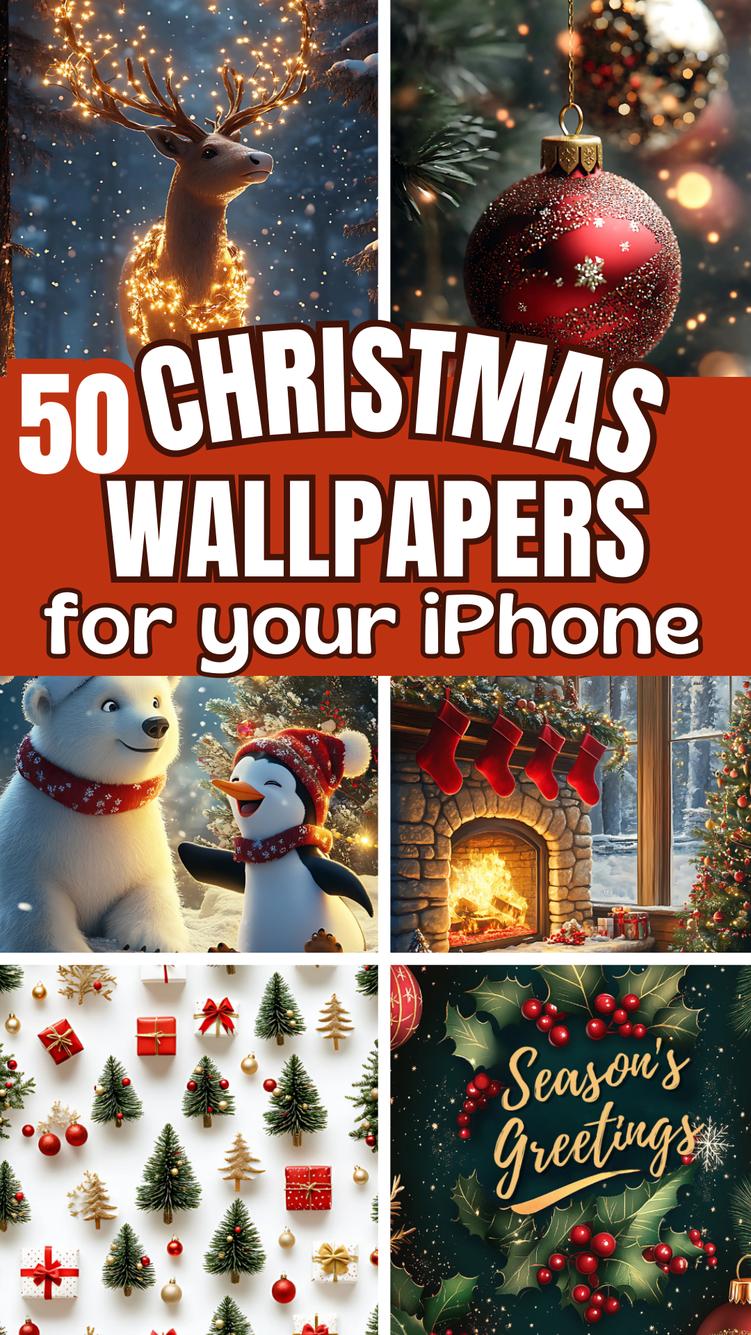 Christmas Wallpapers for Your Phone to Spark Holiday Spirit - Our Happy ...