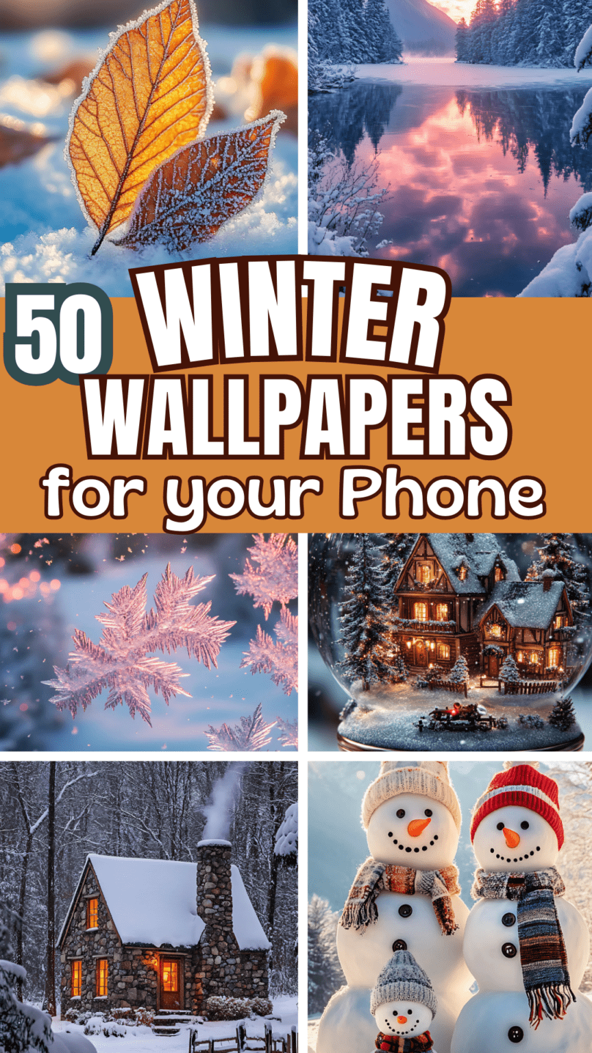 Free Winter Wallpapers for Your Phone - Our Happy Corner
