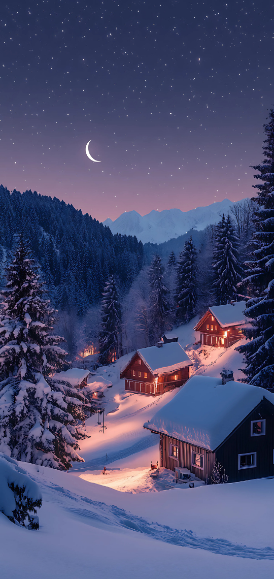 Free Winter Wallpapers for Your Phone - Our Happy Corner