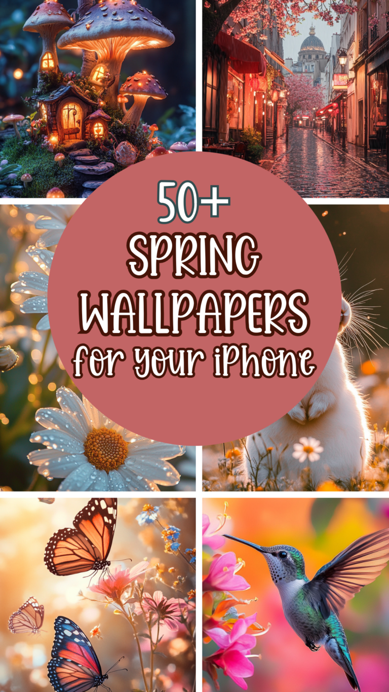 Spring Wallpapers for Your Phone to Celebrate the Season - Our Happy Corner