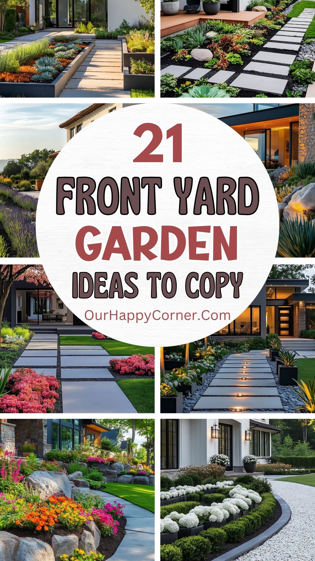 Stunning Front Yard Landscaping Ideas to Elevate Your Home - Our Happy ...
