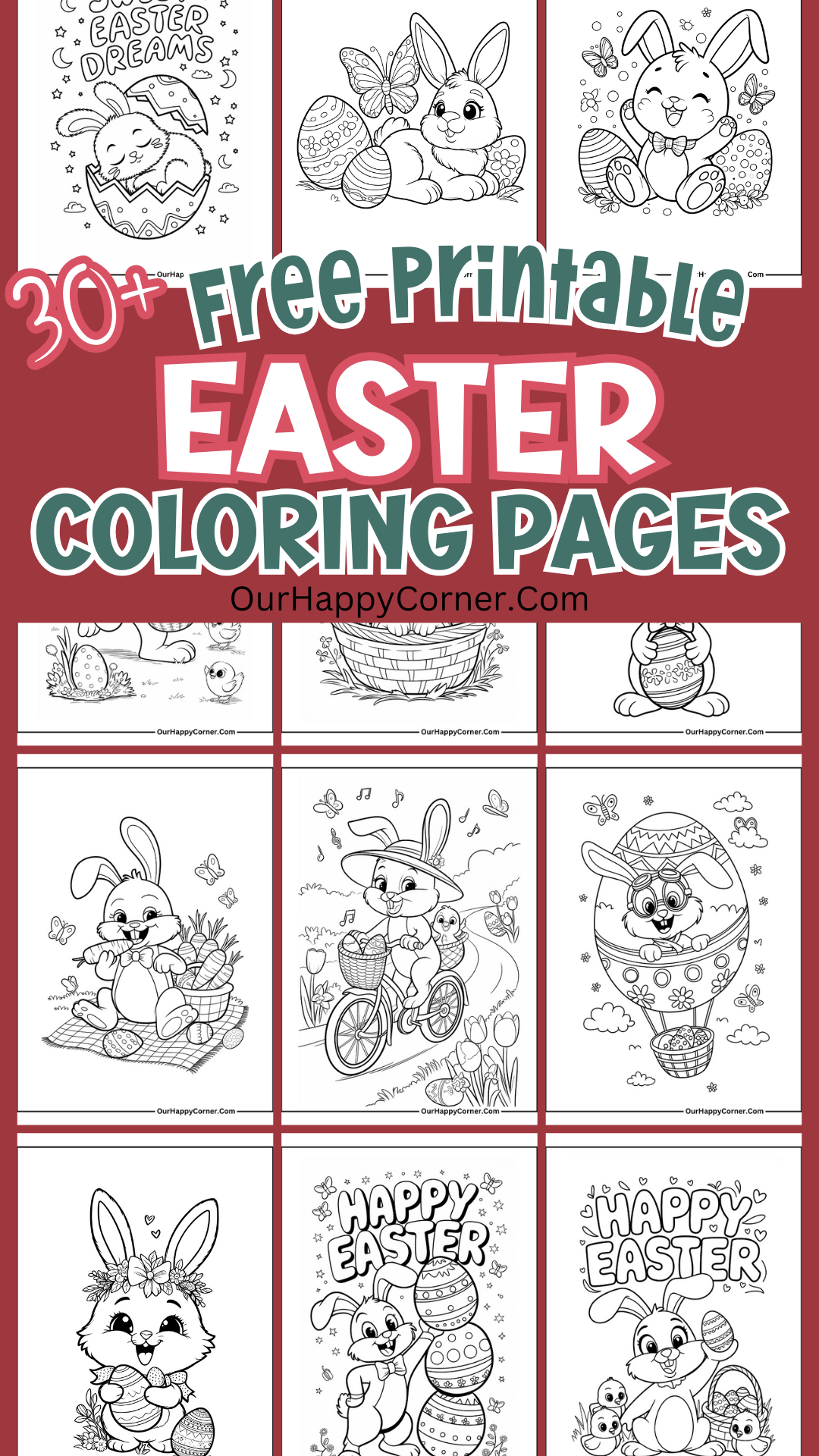 Fun Easter Word Search Puzzles for Kids and Adults - Our Happy Corner