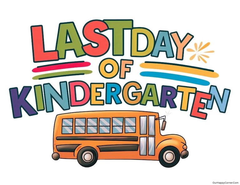 Last Day of School Sign Free Printable - Our Happy Corner