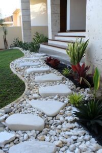 How to Use White Rock Landscaping to Beautify Your Garden - Our Happy ...